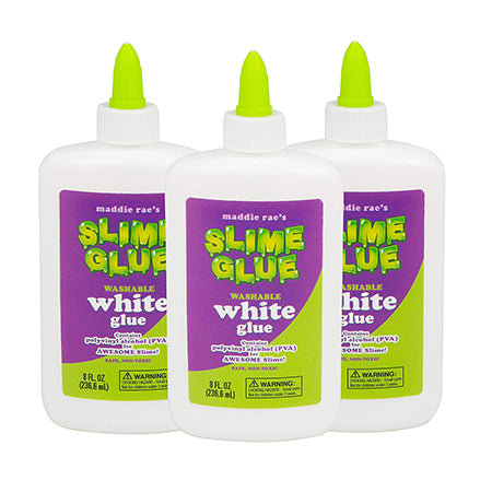 Maddie Rae's Slime Making White Glue (3 Pack) – EDGE TRADING